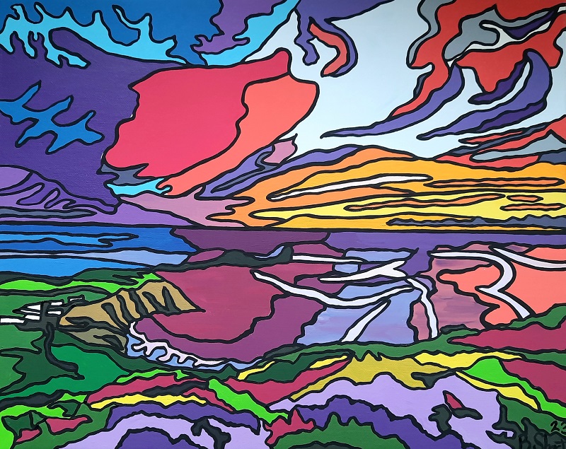 Barrie Short Künstler – Acrylmalerei
