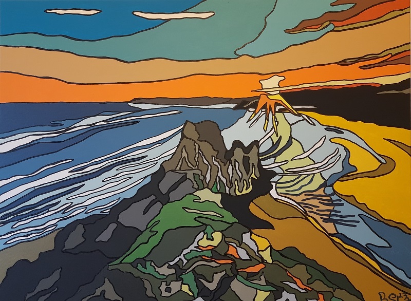 Barrie Short Künstler – Acrylmalerei